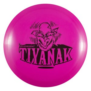 divergent discs | tiyanak | disc golf fairway driver | max grip (pink)