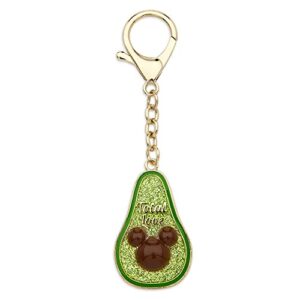 disney mickey mouse icon avocado flair bag charm