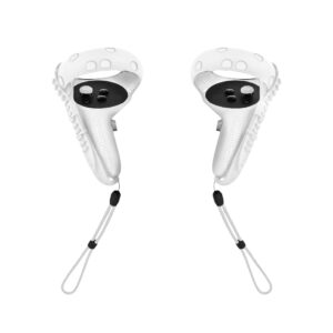 saber grips for oculus quest 2 controllers (white)