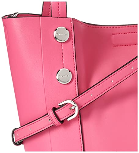 Calvin Klein Quinn North/South Mini Tote Crossbody, Pink Flambe