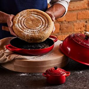 Le Creuset Enameled Cast Iron Bread Oven, White, 1.75 qt.