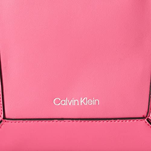 Calvin Klein Quinn North/South Mini Tote Crossbody, Pink Flambe