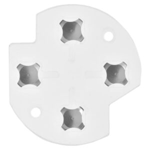 d-pad dome circuit for microsoft xbox 360 & xbox one controllers (micro usb) with separator card