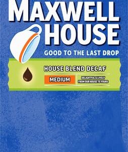 Maxwell House Decaf House Blend Medium Roast K-Cup Coffee Pods, 24 ct. Box