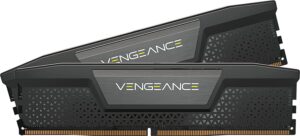 corsair vengeance ddr5 ram 64gb (2x32gb) 5200mhz cl40 intel xmp icue compatible computer memory - black (cmk64gx5m2b5200c40)