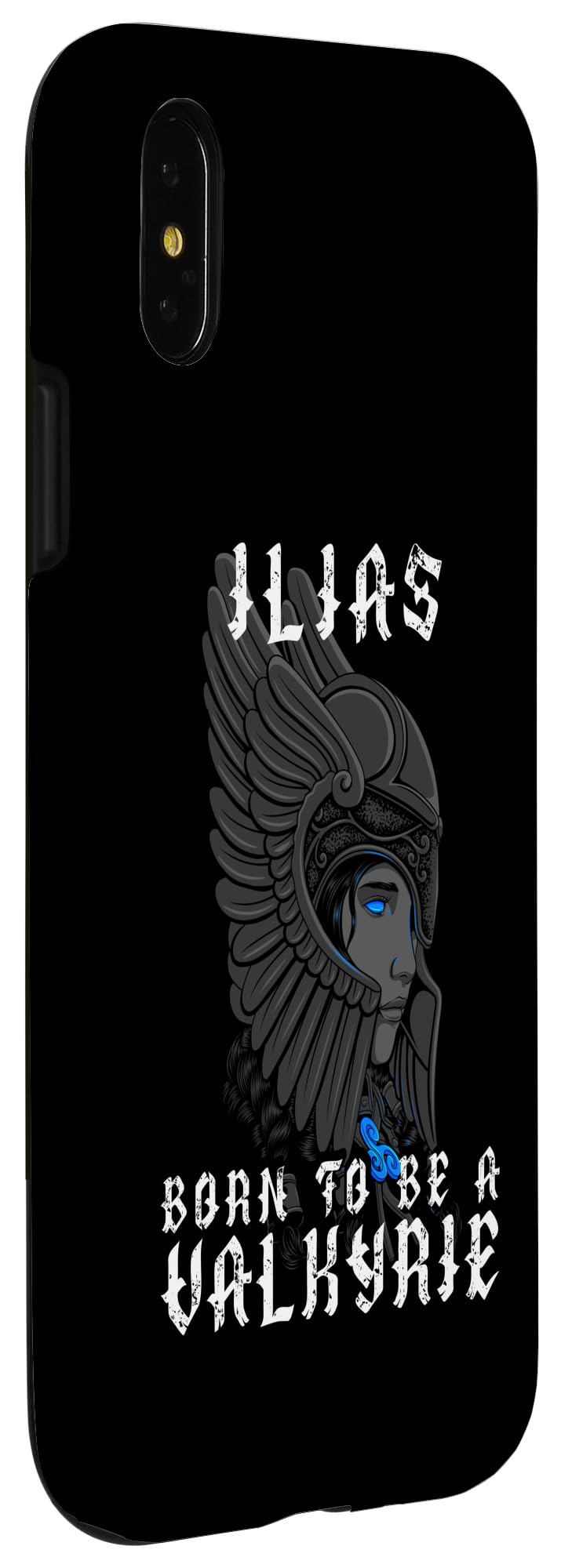 iPhone X/XS Ilias - Born To Be A Valkyrie - Personalized Case