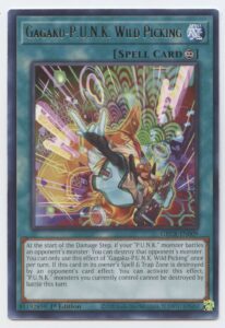 gagaku-p.u.n.k. wild picking - grcr-en009 - rare - 1st edition