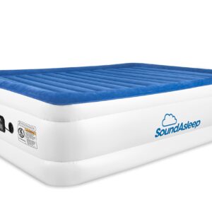 SoundAsleep CloudNine Series Air Mattress with Dual Smart Pump Technology by SoundAsleep Products - Full Size…