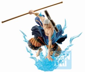 ichibansho figure - one piece - enel duel memories, bandai spirits collectible statue