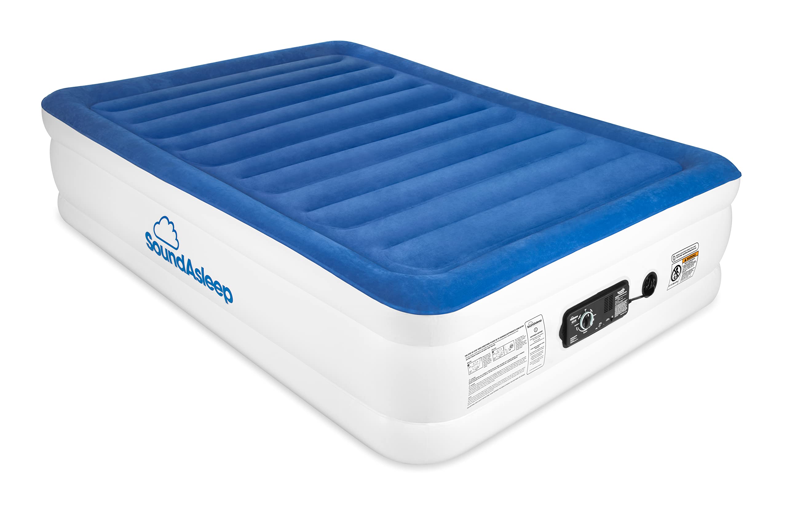 SoundAsleep CloudNine Series Air Mattress with Dual Smart Pump Technology by SoundAsleep Products - Full Size…