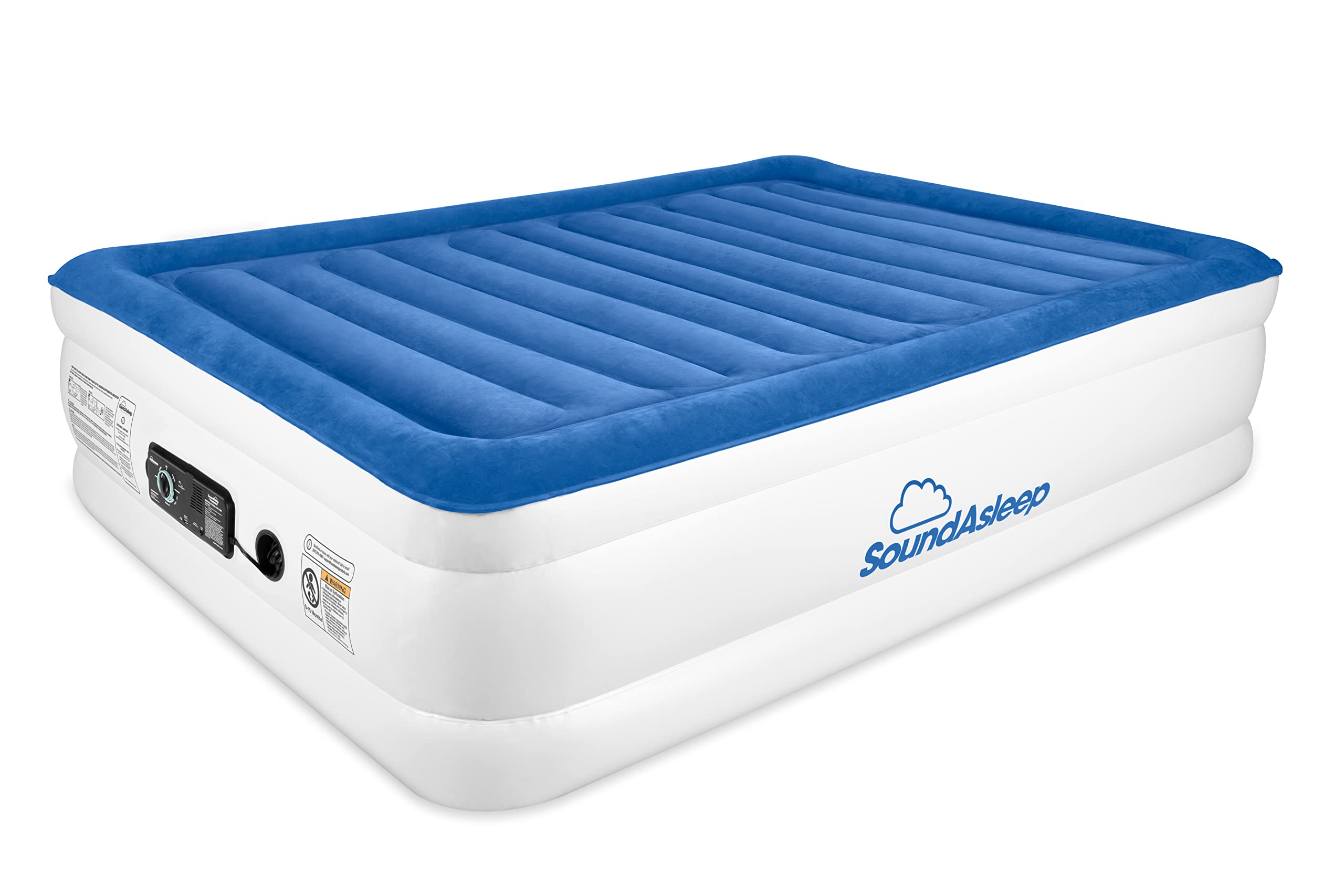 SoundAsleep CloudNine Series Air Mattress with Dual Smart Pump Technology by SoundAsleep Products - Full Size…