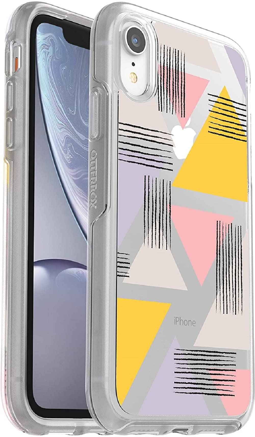 OtterBox Symmetry Series Ultra Slim Case for iPhone XR (Only) - Retail Packaging - Love Triangle