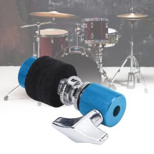 Hi‑Hat Clutch, Aluminum Alloy Quick Release Hi Hat Clutch Cymbal Holder Self-Locking Knob Instrument Playing Accessories(blue)