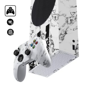 Head Case Designs Officially Licensed AC Milan Pattern Logo Art Vinyl Sticker Gaming Skin Decal Cover Compatible with Xbox Series S Console and Controller Bundle