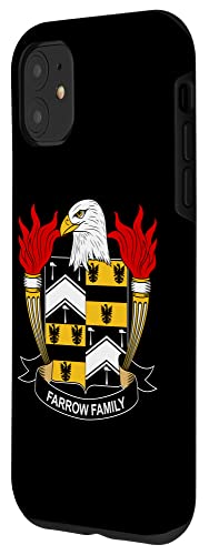 iPhone 11 Farrow Coat of Arms - Family Crest Case