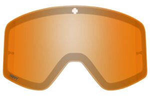 spy optic marauder replacement lenses winter sport color and contrast enhancing - hd plus ll persimmon with silver spectra mirror