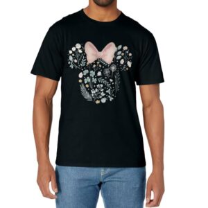 Disney Minnie Mouse Icon Spring Flowers T-Shirt