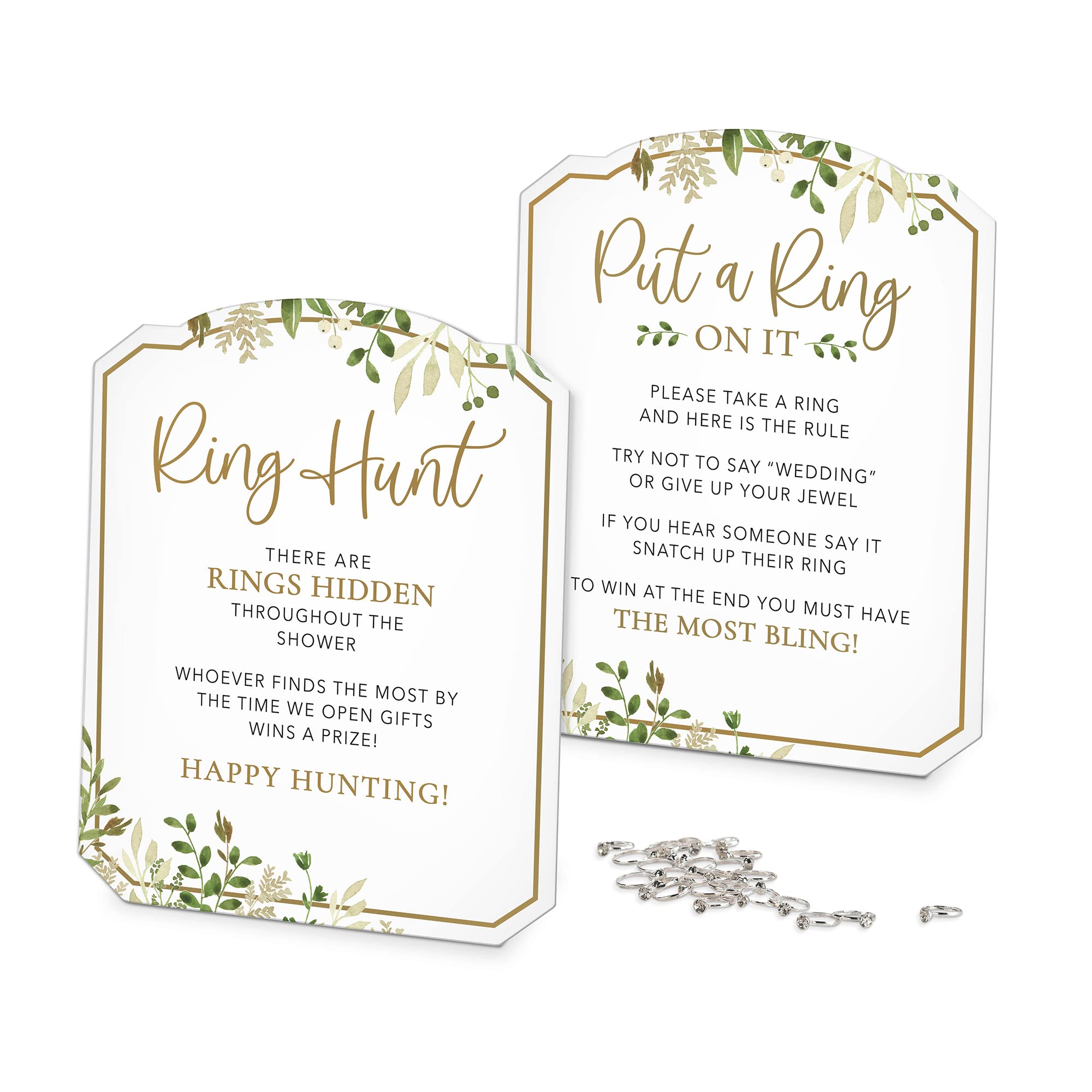 Lillian Rose Put Ring Hunt Bridal Shower Games, One Size, Multi