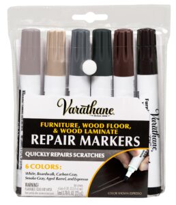 varathane 374189 wood stain repair marker kit, assorted cool tone