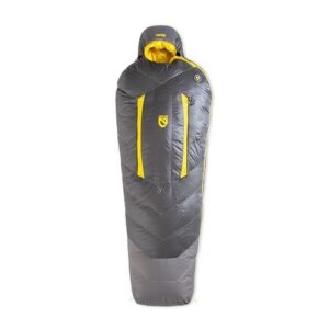 NEMO Sonic Down Mummy Sleeping Bag - Long - Goodnight Gray/Goldfinch