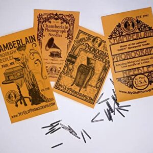 Phonograph Needles for Antique Phonographs & Gramophones – Chamberlain Phonograph Needles