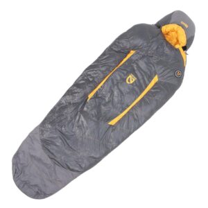 nemo sonic down mummy sleeping bag - regular - goodnight gray/torch