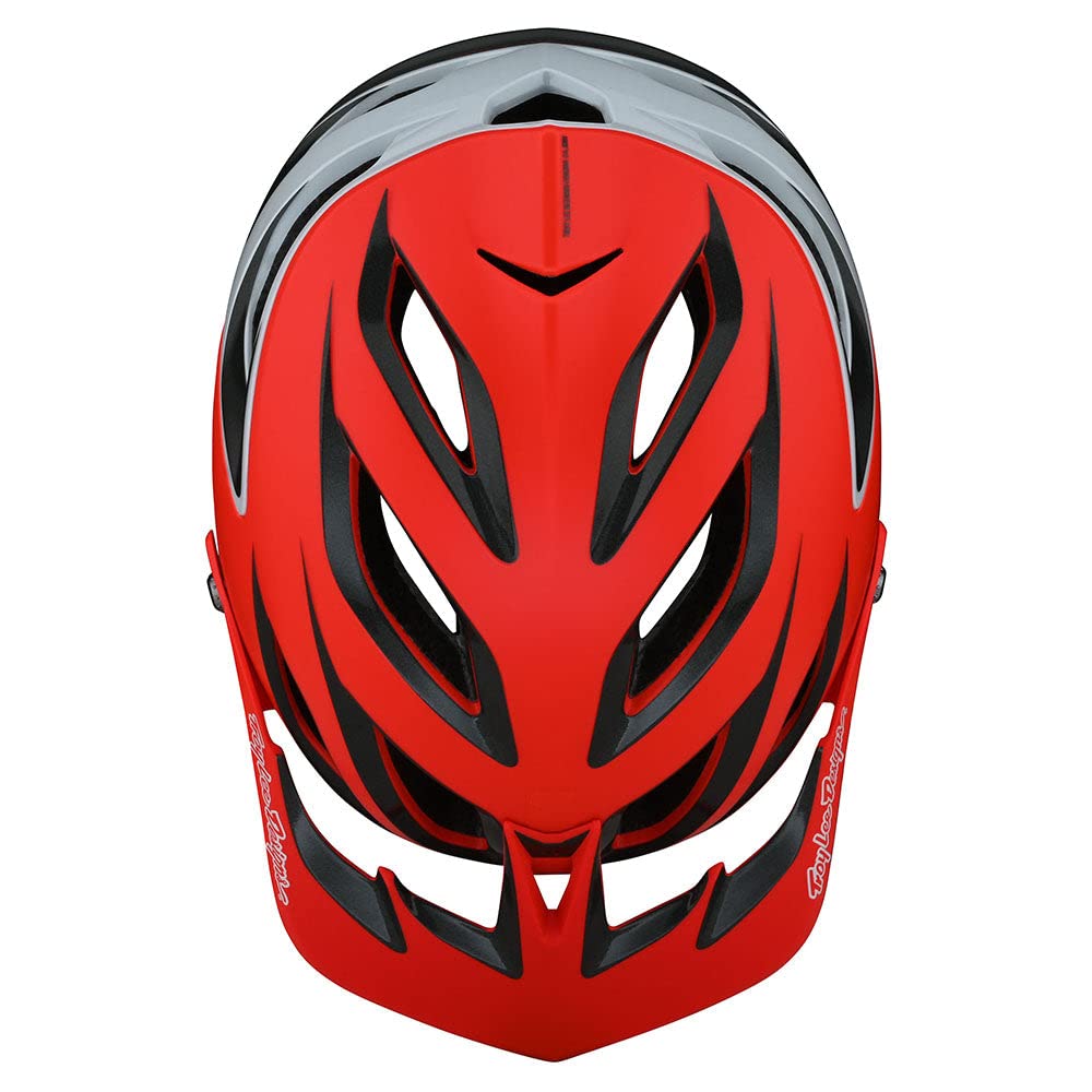 Troy Lee Designs A3 Uno Half Shell Bicycle Helmet W/MIPS - EPP EPS Premium Lightweight - All Mountain Enduro Gravel Trail Cycling MTB (Red, XS/SM)