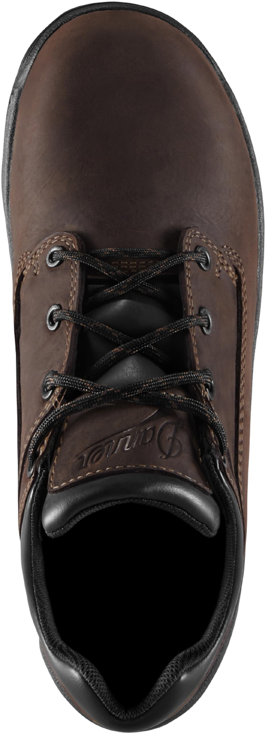 Danner 3" Caliper Aluminum Toe Work Boots for Men - Low-Top Full-Grain Leather Upper with Safety Toe, Comfort Cushioning, and Traction Heel Outsole, Brown Hot - 12 EE