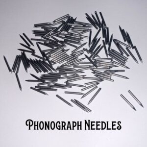 300 Soft Tone Phonograph Needles for Gramophones/Phonographs - Chamberlain Phonograph Needles