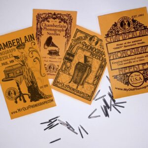 Phonograph Needles for Antique Phonographs & Gramophones – Chamberlain Phonograph Needles