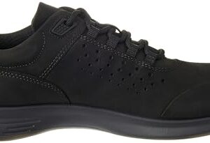 ECCO Men's Exceed Trainer Hiking Shoe, Black Nubuck, 10-10.5