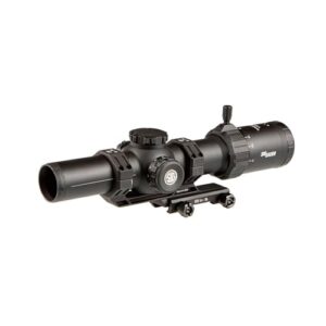 sig sauer tango-msr lpvo 1-10x28mm 34mm tube f2/sfp msr bdc-10 reticle durable scockproof waterproof fogproof hunting rifle scope, alpha-msr mount, lens covers & throw lever included