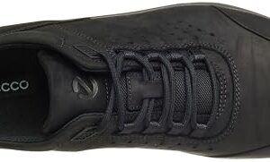 ECCO Men's Exceed Trainer Hiking Shoe, Black Nubuck, 10-10.5