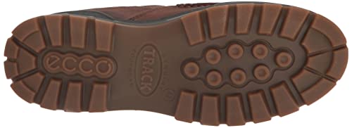 ECCO Men's Track 25 Hydromax Water Resistant Moc Toe Clog, Cocoa Brown Nubuck, 10-10.5