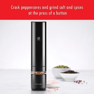 ZWILLING Enfinigy Electric Salt/Pepper Mill - Black