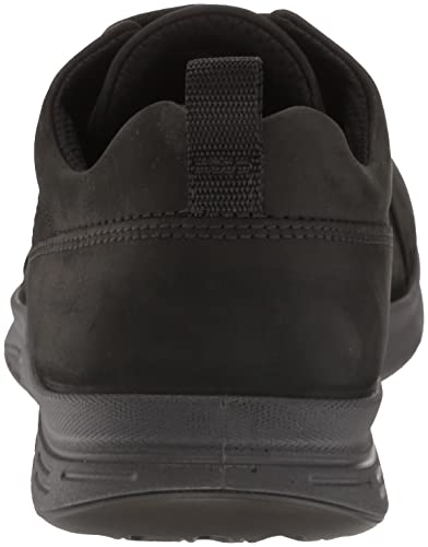 ECCO Men's Exceed Trainer Hiking Shoe, Black Nubuck, 10-10.5