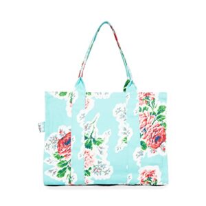 Betsey Johnson Floral Tote, Blue