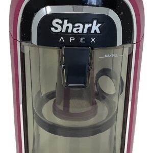 Shark ' Ninja Dust Cup Dirt Bin for APEX AX912 QU922Q QU922QBL QU922QPK QU922QRD QU922QRG DuoClean Self-Cleaning Upright Vacuum, Pink, Clear and Black