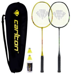 carlton solar 600-2 player badminton set, multi