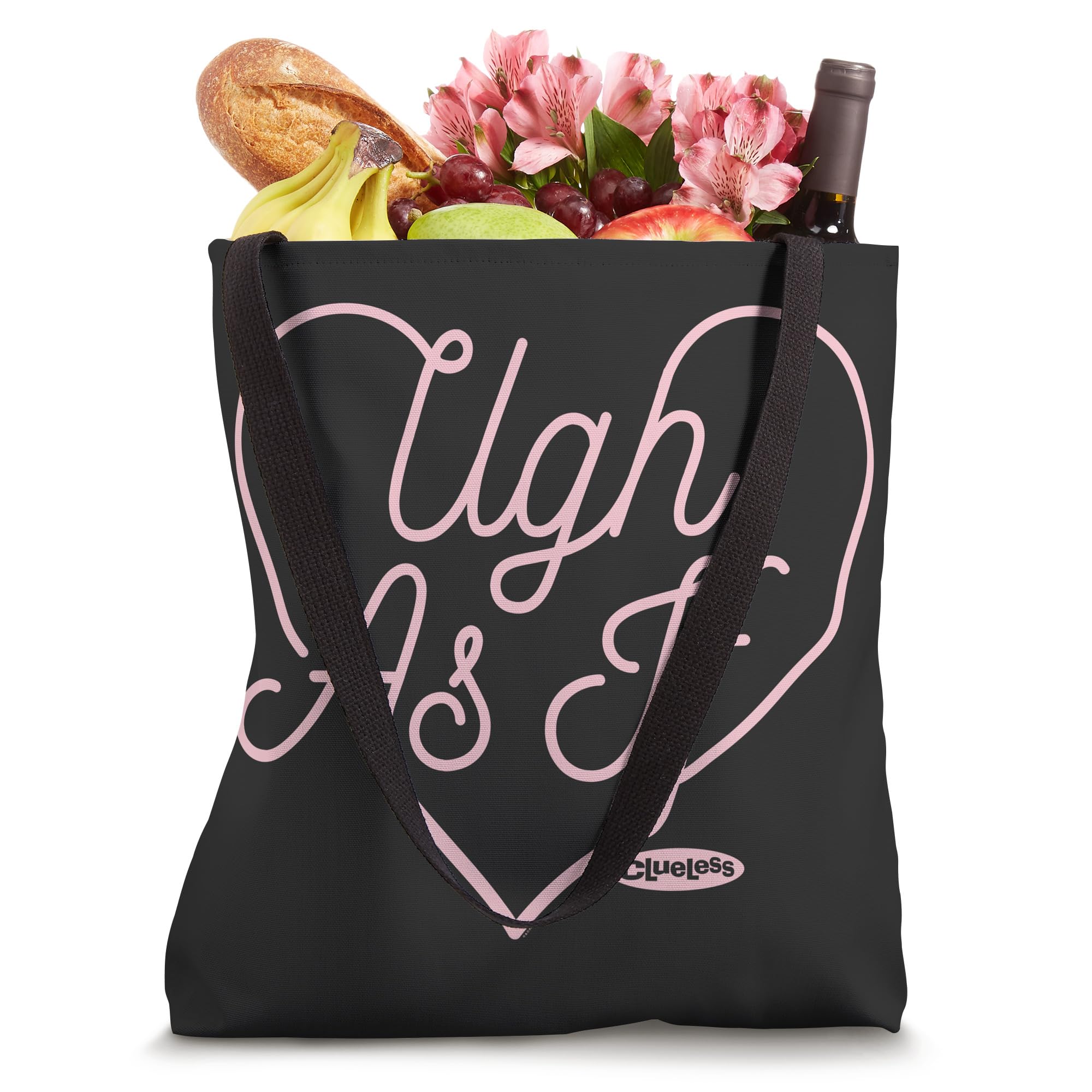 Clueless - Ugh As If Heart Tote Bag