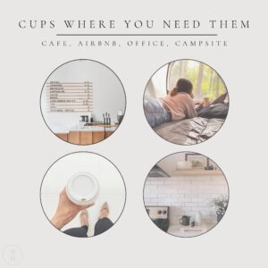 BrewHouse Disposable Coffee Cups with Lids | Luxury Paper Cups | Disposable Cups with Lids | Travel Coffee Cups | To Go Cups | Hot Cups | Paper Coffee Cups with Lids | (12oz - 25 Pack)