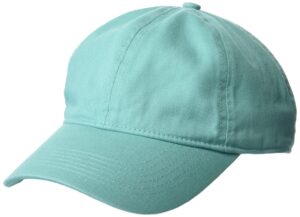 amazon essentials men's baseball cap, mint green, one size