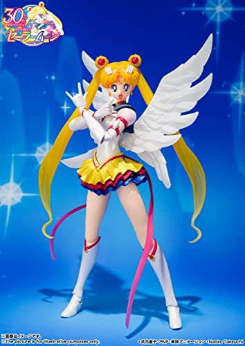 TAMASHII NATIONS - Pretty Guardian Sailor Moon Sailor Stars - Eternal Sailor Moon, Bandai Spirits S.H.Figuarts Action Figure