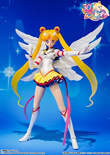 TAMASHII NATIONS - Pretty Guardian Sailor Moon Sailor Stars - Eternal Sailor Moon, Bandai Spirits S.H.Figuarts Action Figure