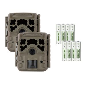 moultrie micro-32i trail camera kit - double pack