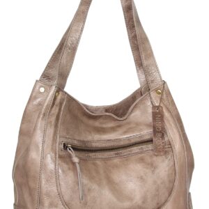 Nino Bossi Handbags Braylee Satchel (Putty)