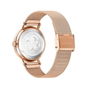 Ted Baker Phylipa Retro Rose Gold Mesh Band Watch (Model: BKPPHS2379I)