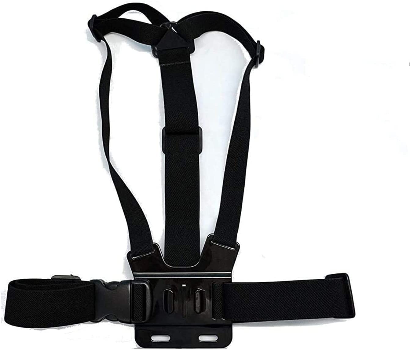 Navitech Adjustable Elastic Body Harness Strap = Compatible with AKASO V50 Pro Native 4K Action Camera