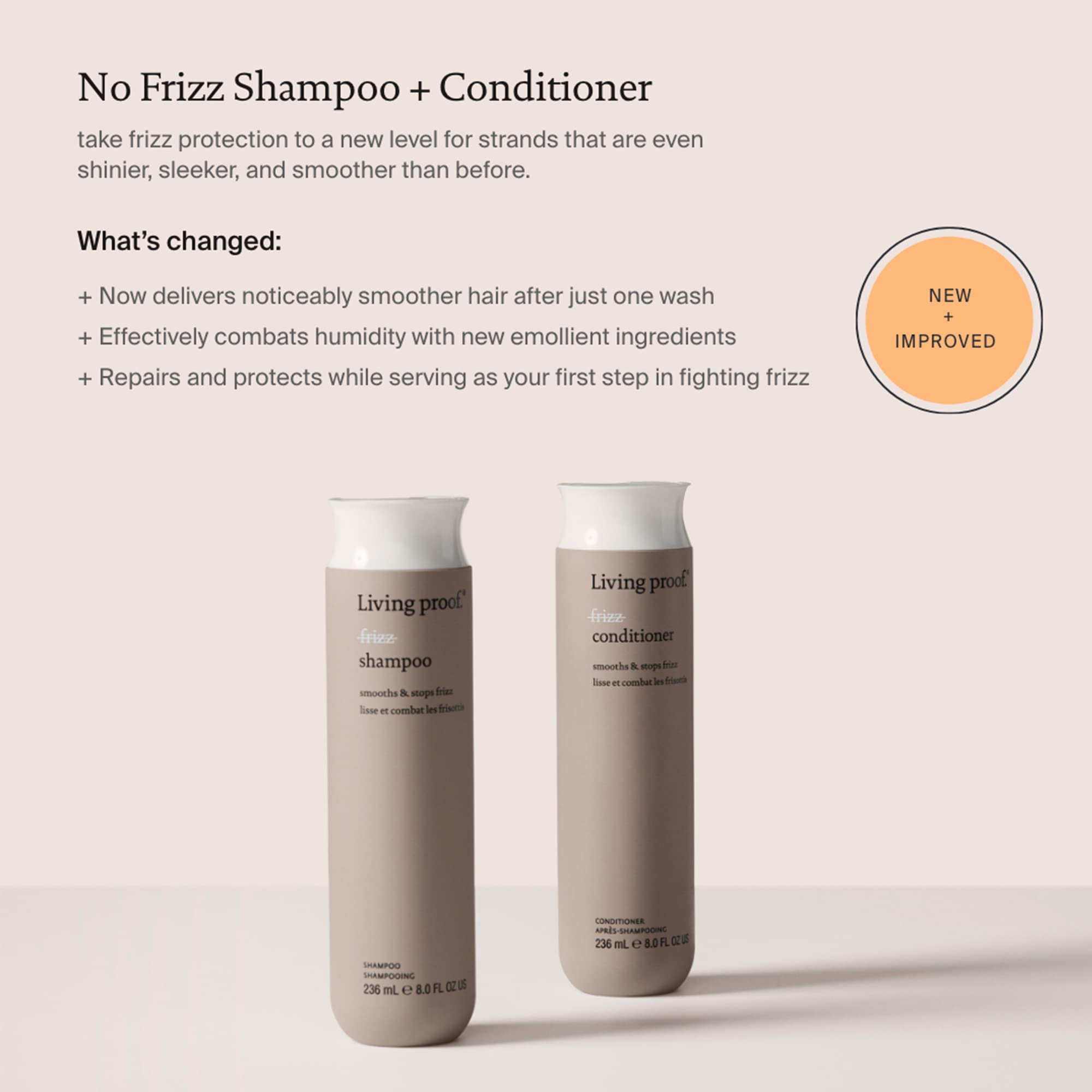 Living proof No Frizz Shampoo, 24 oz