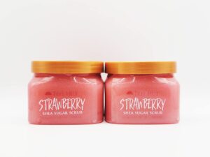 tree hut strawberry shea sugar scrub, 18 oz (set of 2)